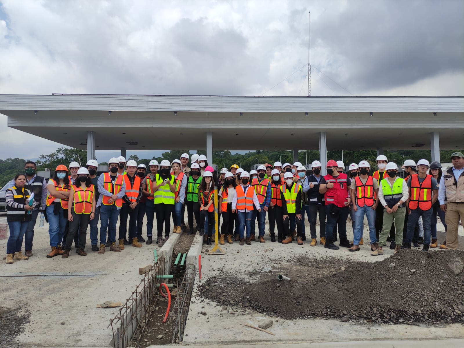 Visita de obra a la Modernización de Plaza de Cobro Tepoztlán #EHLI # ...