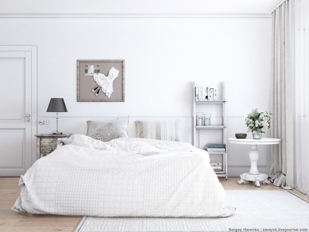 Cuarto, luce más amplio con el uso de de diversos colores